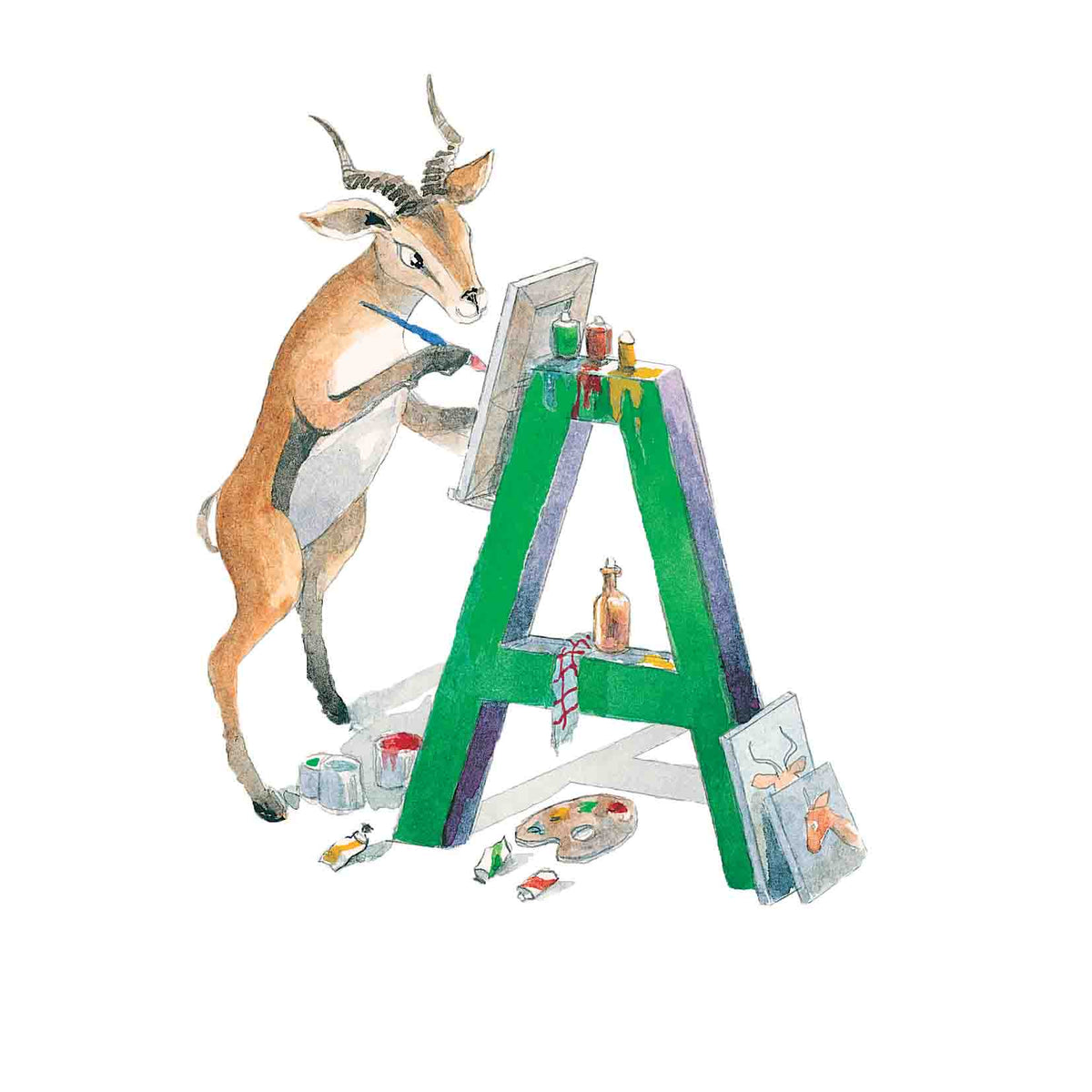 A for Antilope – AnimoAlphabets
